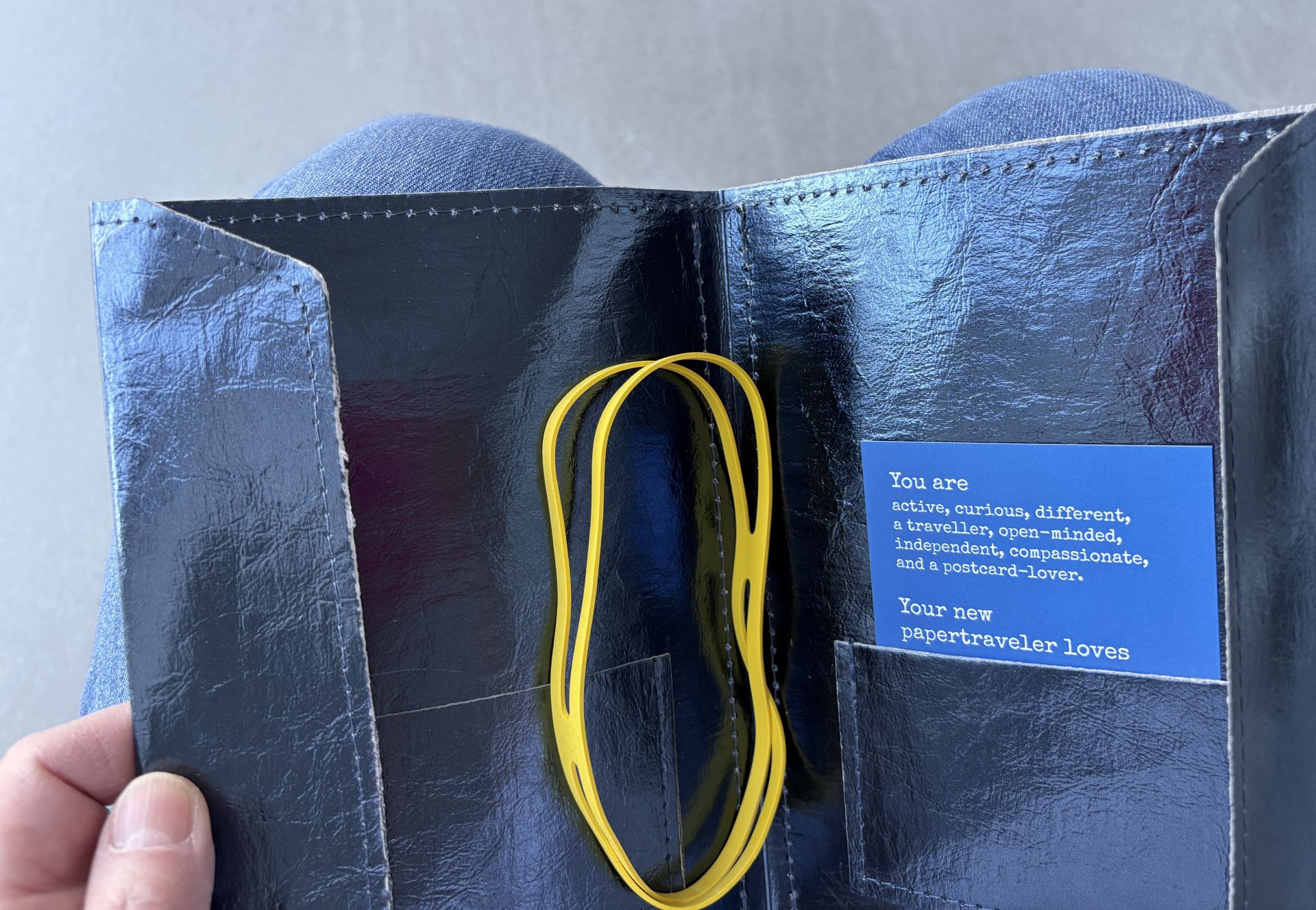 papertraveler "Special Edition nightblue"