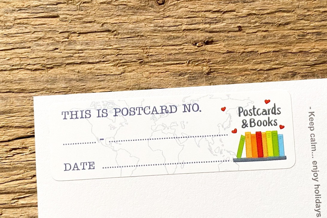 Aufkleber für Postcrossing