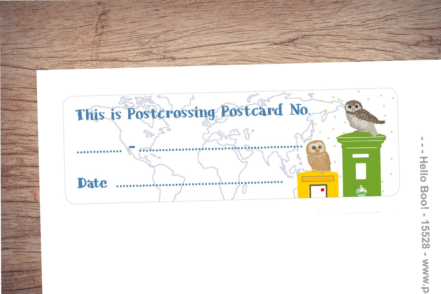 Alles rund um Postcrossing