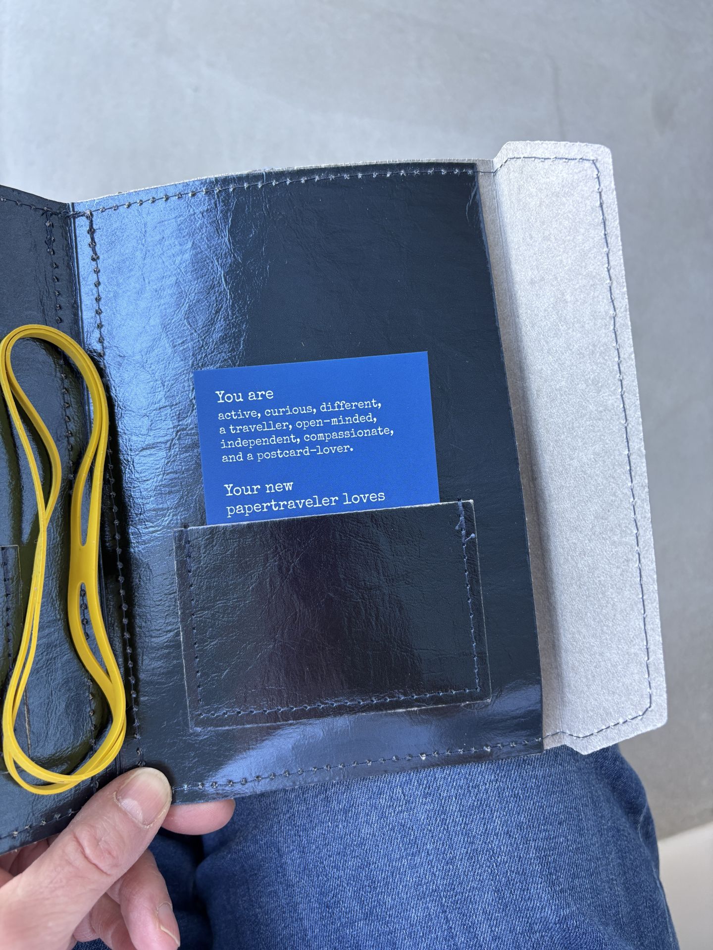 papertraveler "Special Edition nightblue"